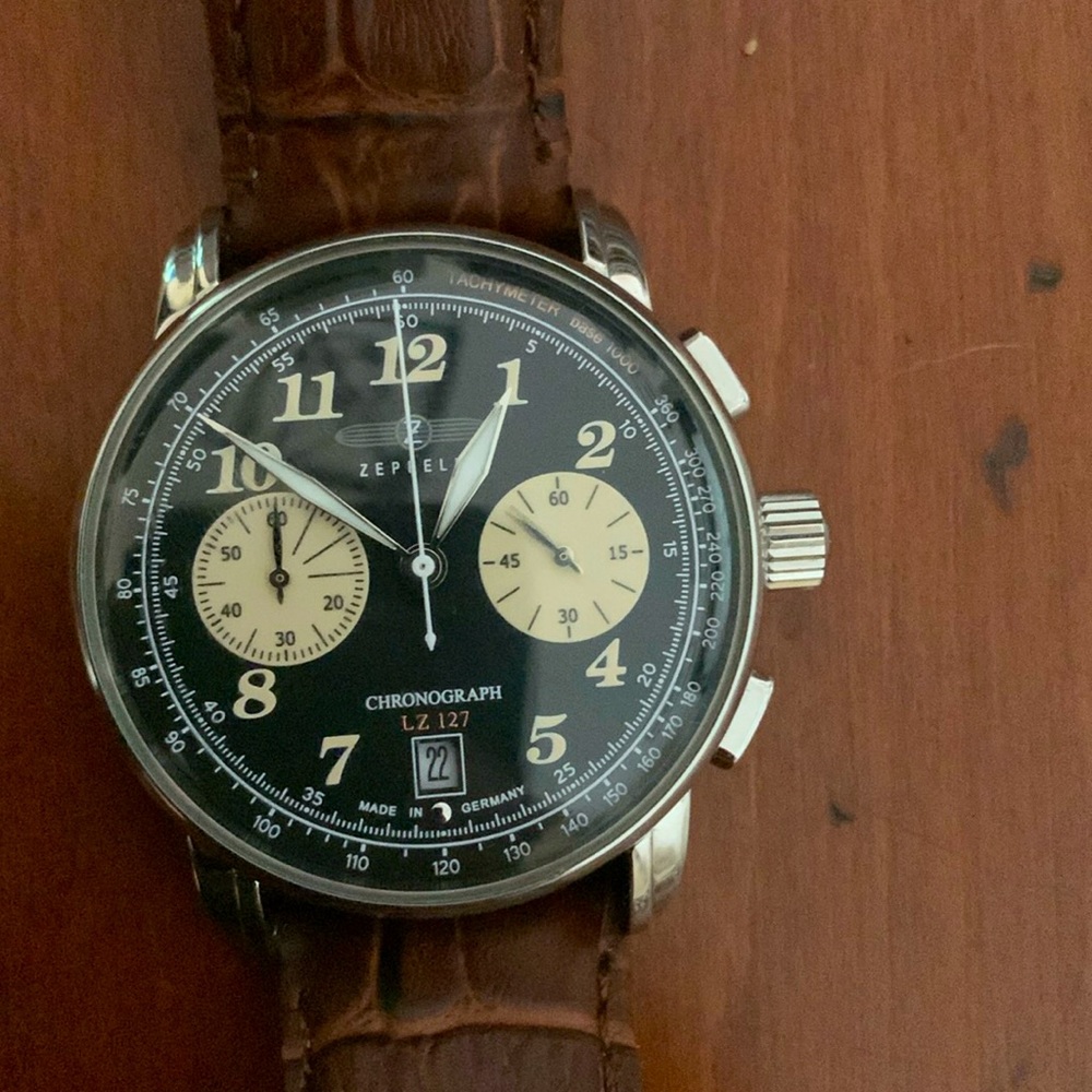 Zeppelin Chronograph Watch - Gem